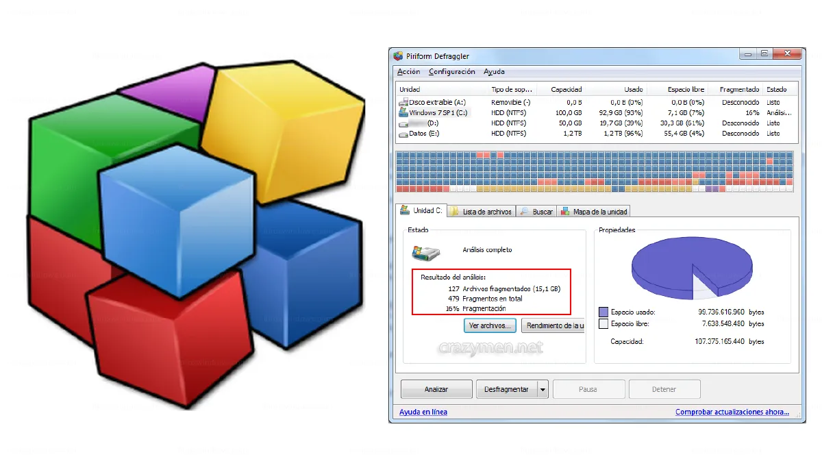 Defraggler: Desfragmenta y Mejora el Rendimiento de tu PC